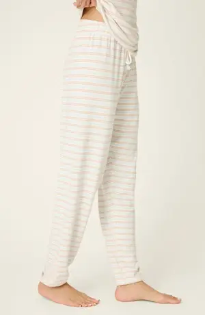 PJ Salvage Jadore Amour Striped Pajama Pants