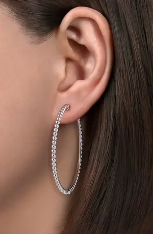 GABRIEL & CO. Bujukan Hoop Earrings