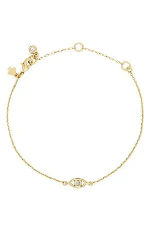Kate Spade New York Evil Eye Bracelet - Gold