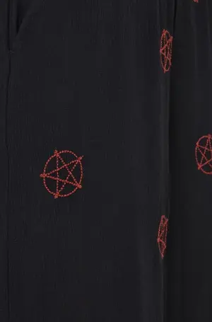 DISTURBIA Druantia Moon Embroidery Trousers