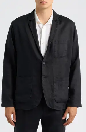 ALEX CRANE Alta Linen Blazer - Night