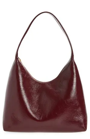 MANSUR GAVRIEL Candy Suede Hobo Bag - Claret