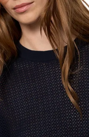Sanctuary Soleil Open Stitch Sweater - Navy Blue