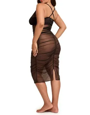 ADORE ME Eave Slip & G-string Set Lingerie - Black