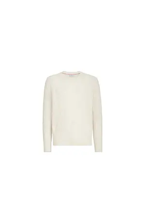Brunello Cucinelli Cashmere Cable Knit Sweater - Panama