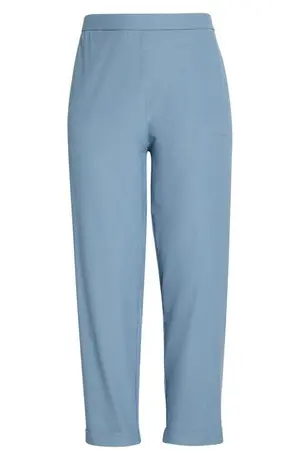 Eileen Fisher Cuffed Tapered Ankle Pants