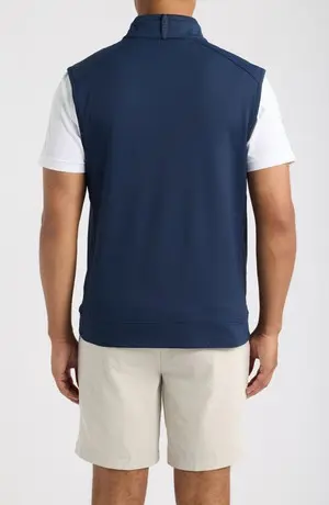 G/fore Brushed Back Quarter Zip Tech Vest