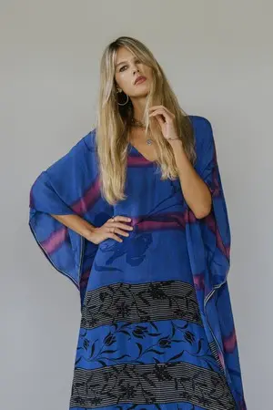 SUN CHILD Long Caftan Lyman