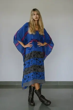 SUN CHILD Long Caftan Lyman