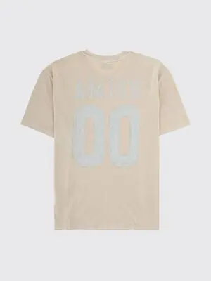 AMISH SUPPLIES Relaxed Fit Cotton T-shirt With Logo And Slogan Print