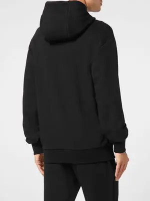 PLEIN SPORT Sweatshirt With Metallic Logo Detail