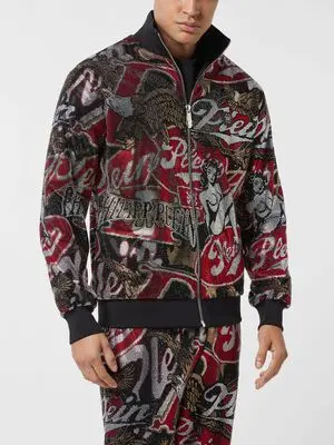 Philipp Plein Zip-up Track Jacket
