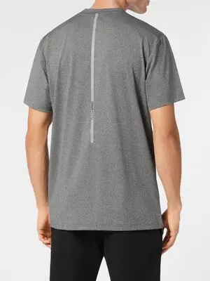 PLEIN SPORT Polyester T-shirt With Contrast Hexagon Logo