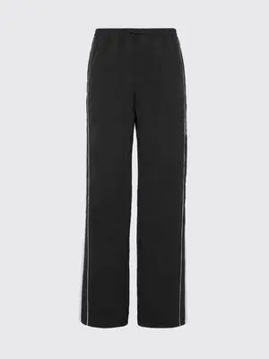 PLEIN SPORT Wide-leg Technical Fabric Jogging Trousers With Drawstring