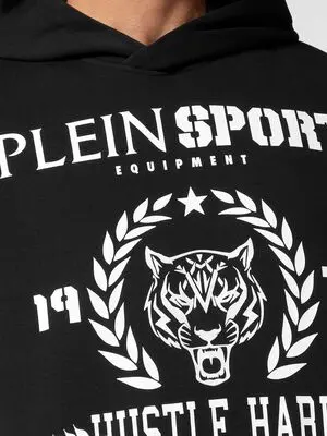 PLEIN SPORT Sleeveless Hooded Sweatshirt
