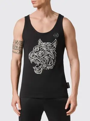 PLEIN SPORT Tank Top - Black