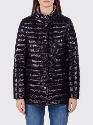 Herno Reversible Short Down Jacket In Ultra-light Nylon - Black