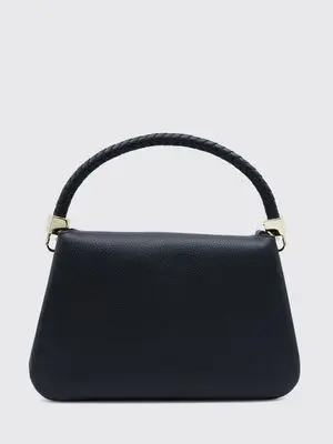 COCCINELLE Tiggy Pebbled Leather Handbag With Braided Handle