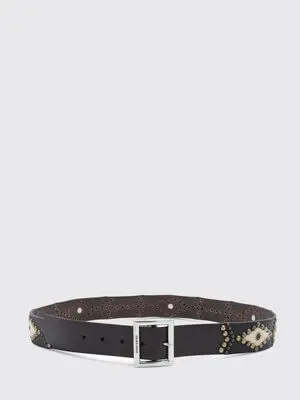 GOLDEN GOOSE Belt - Mahogany