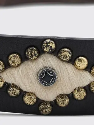 GOLDEN GOOSE Embellished Leather Belt