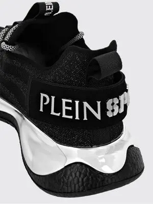 PLEIN SPORT The Iron Tiger Gen.x.02 Knit Sneakers With Chunky Sole - Black