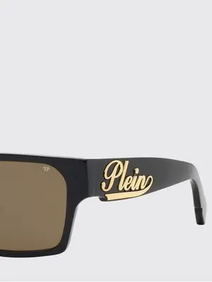 Philipp Plein Rectangular Shield Sunglasses - Black 1