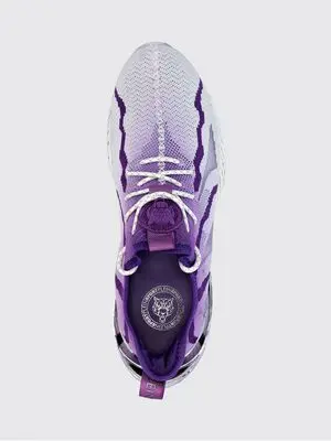 PLEIN SPORT The Lighting Edition Gen X 02 Trainers In Jersey With Chunky Sole - Lilac