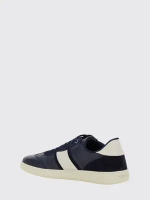 FERRAGAMO Two-tone Leather Low-top Trainers