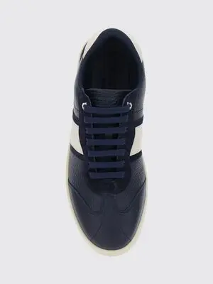 FERRAGAMO Two-tone Leather Low-top Trainers