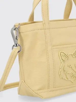 Maison Kitsuné Fox Head Mini Bag - Beige