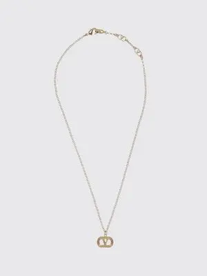 Valentino Garavani Vlogo Signature Sliding Pendant Necklace