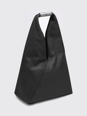 MAISON MARGIELA Japanese Grained Leather Shoulder Bag - Black