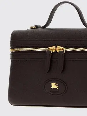 Burberry Bloomsbury Grained Calfskin Leather Beauty Case - Beige
