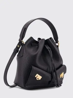 FERRAGAMO Mini Bucket Bag - Black