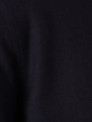 Brunello Cucinelli Herringbone Cotton Blend Shirt - Blue