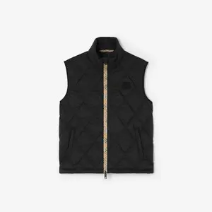 Burberry Packable Quilted Nylon Acresford Gilet - Black