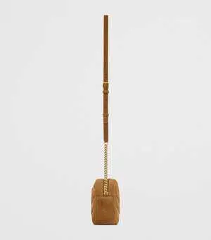 Saint Laurent Suede Loulou Camera Bag