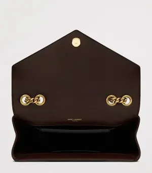 Saint Laurent Small Loulou Shoulder Bag - Brown