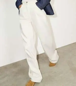 Max & Co. Wool-blend Straight Leg Trousers