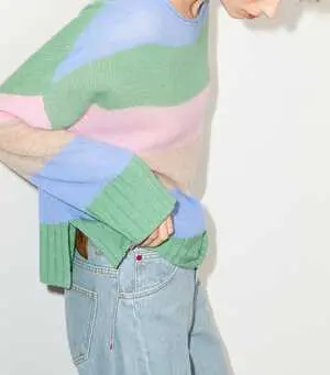 Max & Co. Linen Striped Sweater