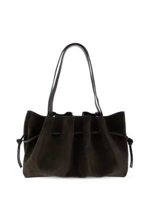Yuzefi Scallop" Shoulder Bag - Brown