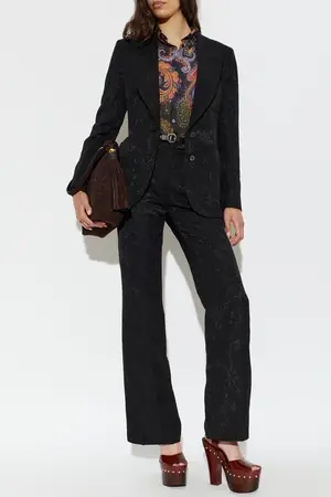 Etro Trousers With Flared Legs