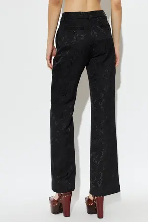 Etro Trousers With Flared Legs