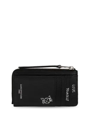 Zadig&Voltaire Leather Card Holder With Logo