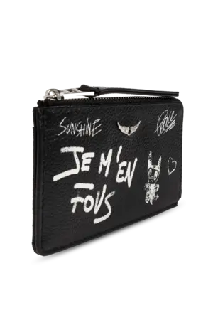 Zadig&Voltaire Leather Card Holder With Logo
