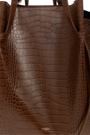 Yuzefi Xl Mochi Shopper Bag - Brown