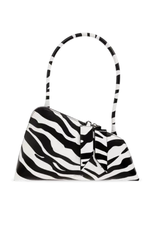 Attico Leather Bag "sunrise - Black