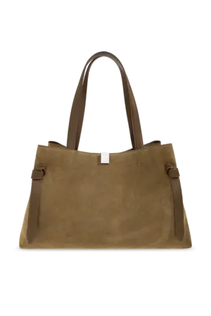 Yuzefi Gyoza" Shopper Shoulder Bag - Brown