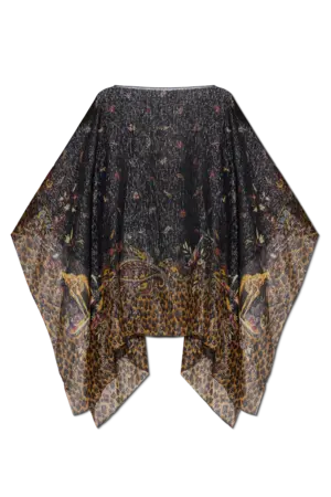 Etro Silk Poncho