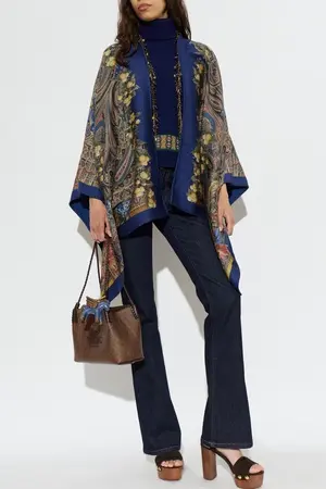Etro Wool Poncho